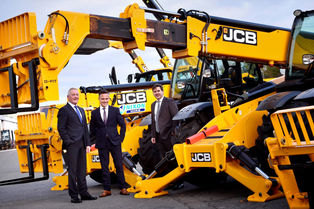 Celebration of huge telehandler order | MRW