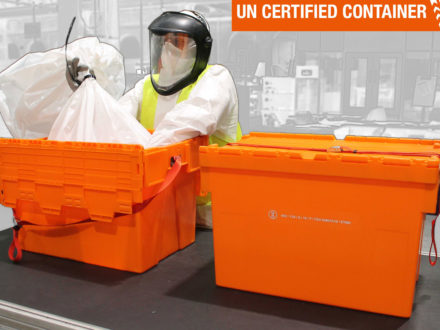 Reusable container for hazardous waste | MRW