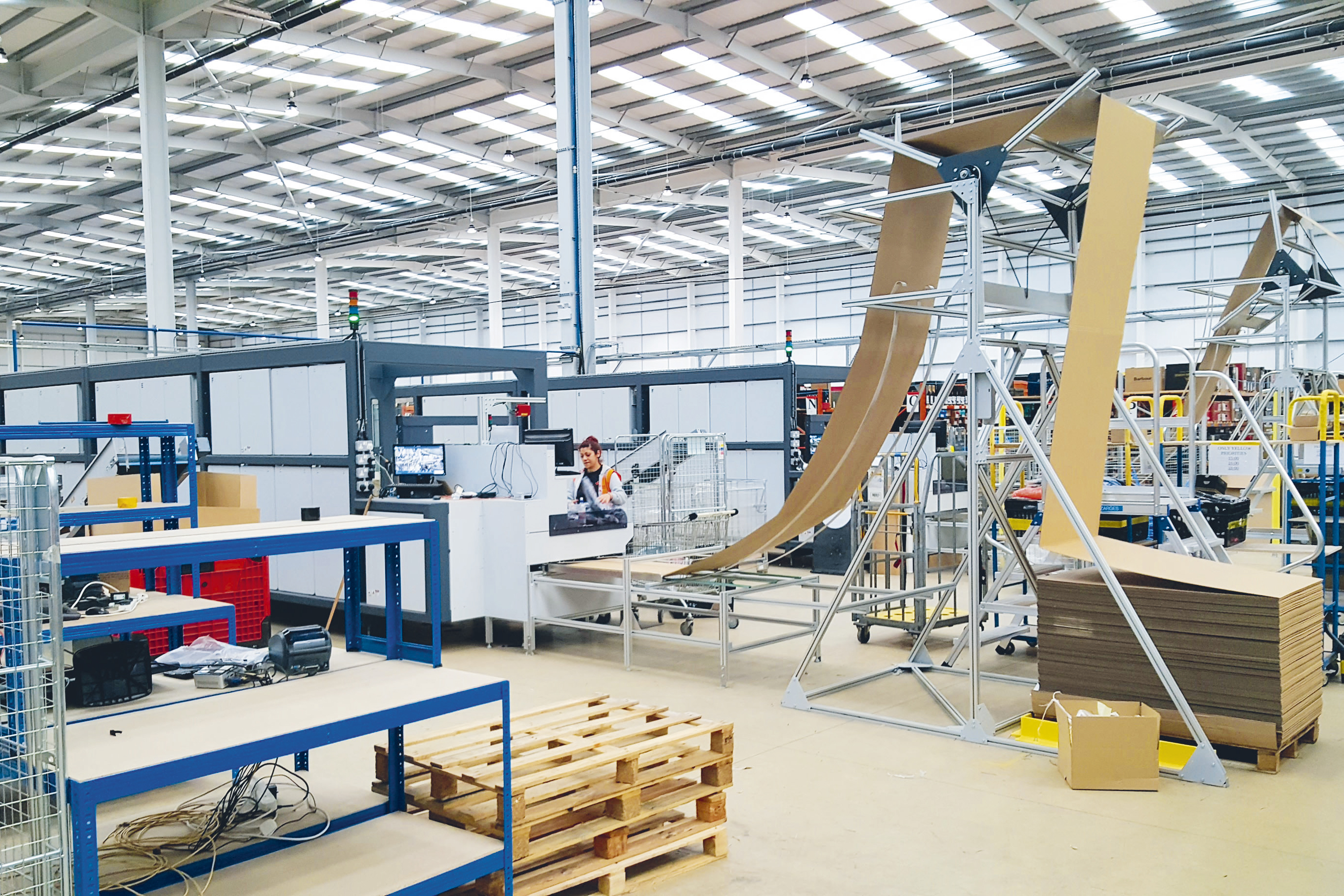 Packaging line creates custom boxes from recycled board | MRW