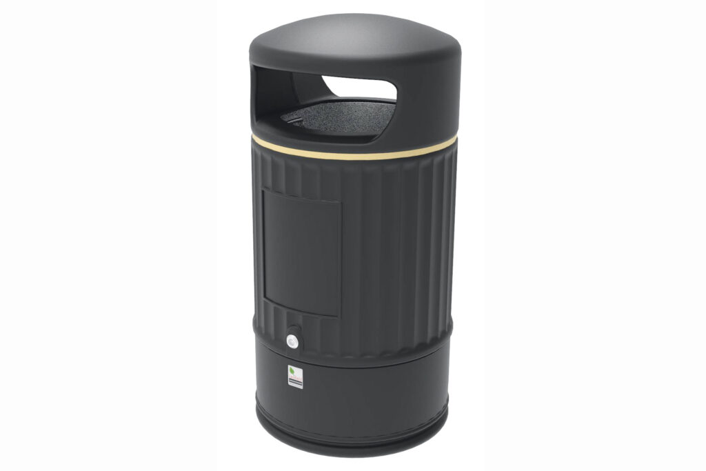 Outdoor bin is compact | MRW