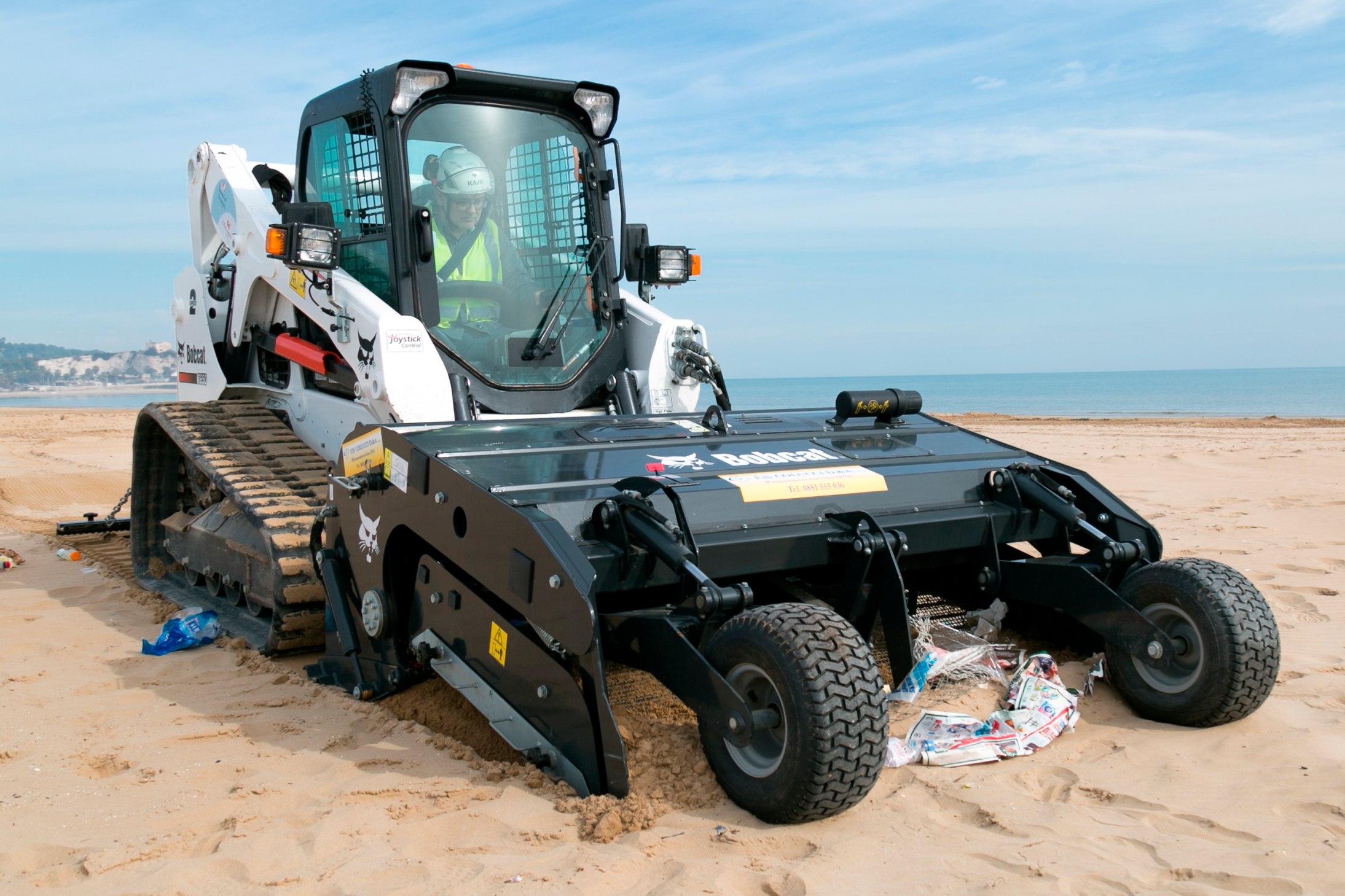 Sand sieved for fast beach clean-up | MRW