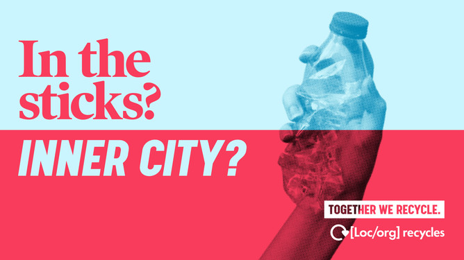 Towers lit for Recycle Week | MRW