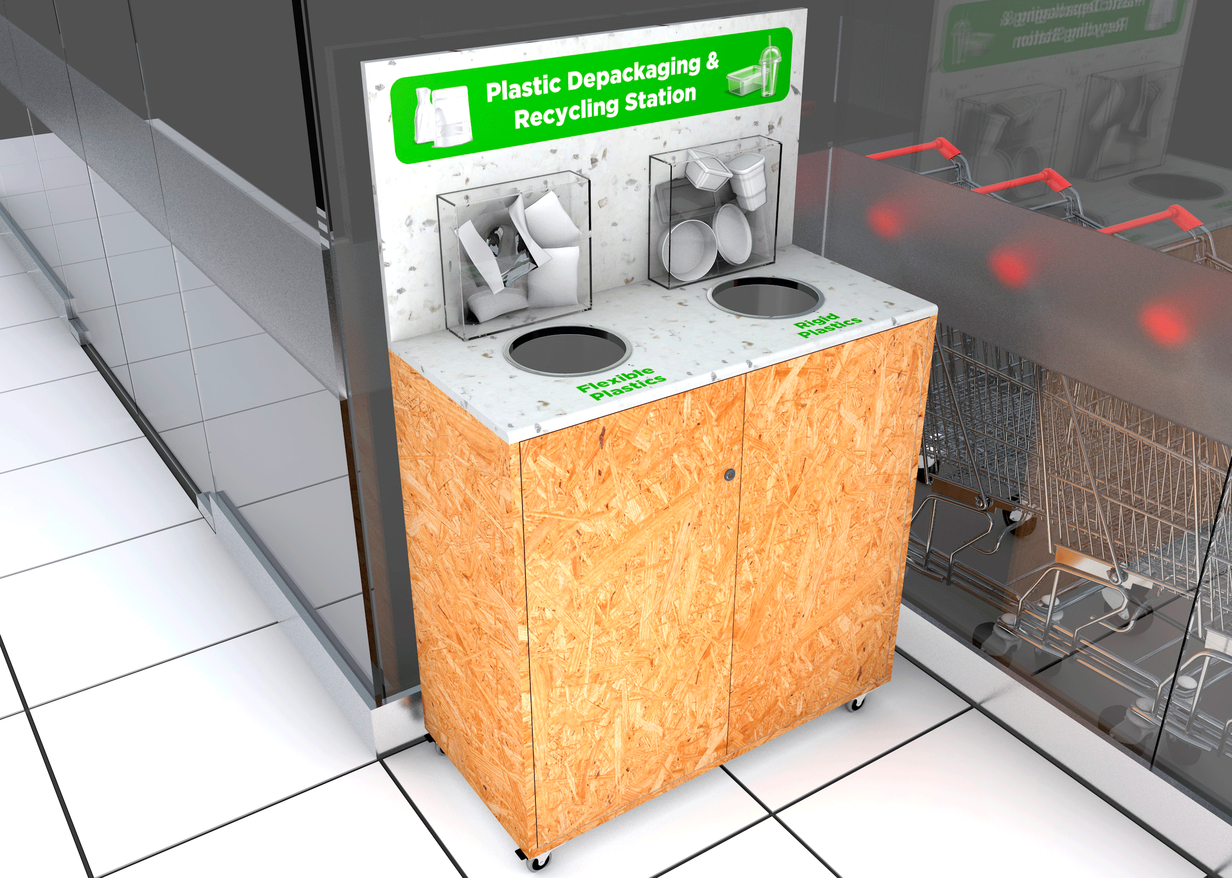 Bin stations to encourage more recycling | MRW