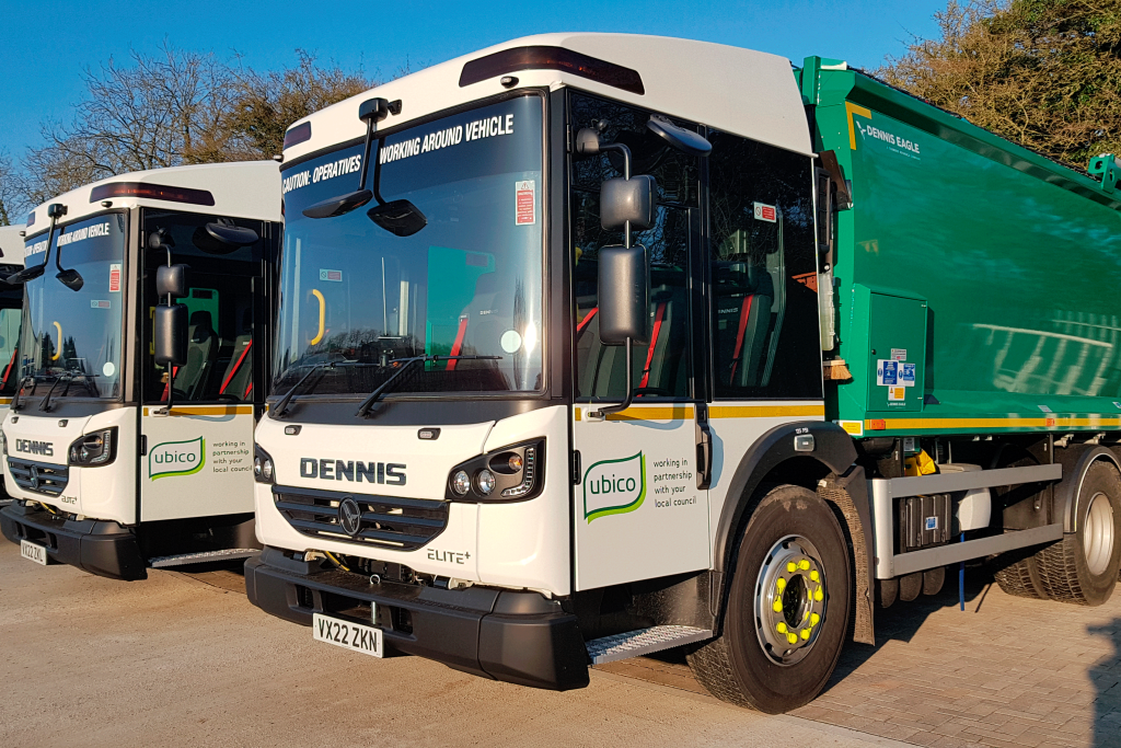 RCVs fitted with telematics | MRW