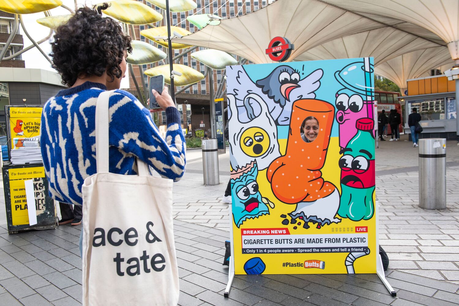 Campaigners take on plastic pollution from cigarette butts | MRW