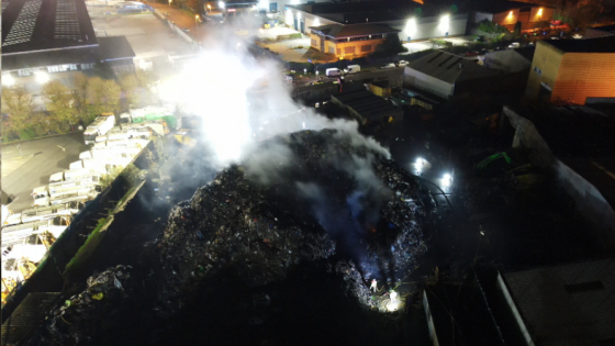 Waste permit suspended after 10-tonne fire | MRW