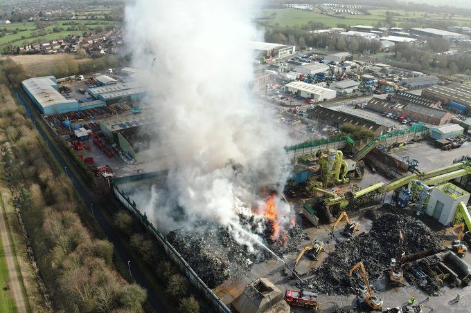 Fire service and residents ‘frustrated’ over Recycling Lives blaze | MRW