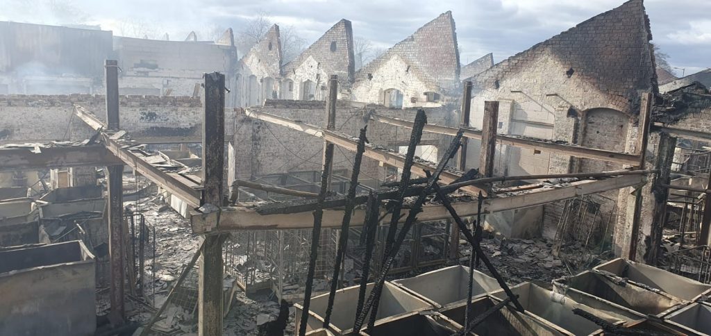 Huge fire destroys textile recycler | MRW