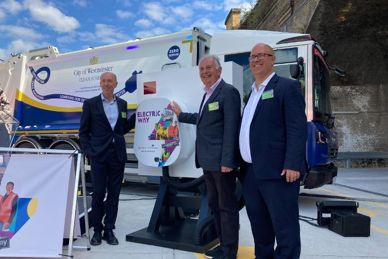 Veolia plugs in electric RCV fleet for Westminster City | MRW