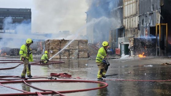 Waste and recycling fires hit Yorkshire and London | MRW