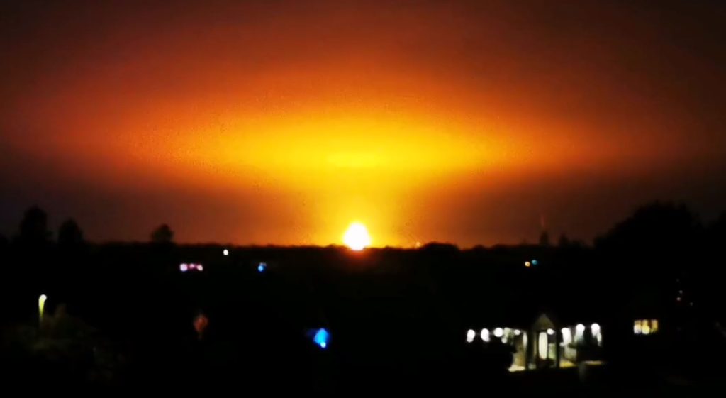 Lighting strike causes explosion at food waste biogas plant | MRW