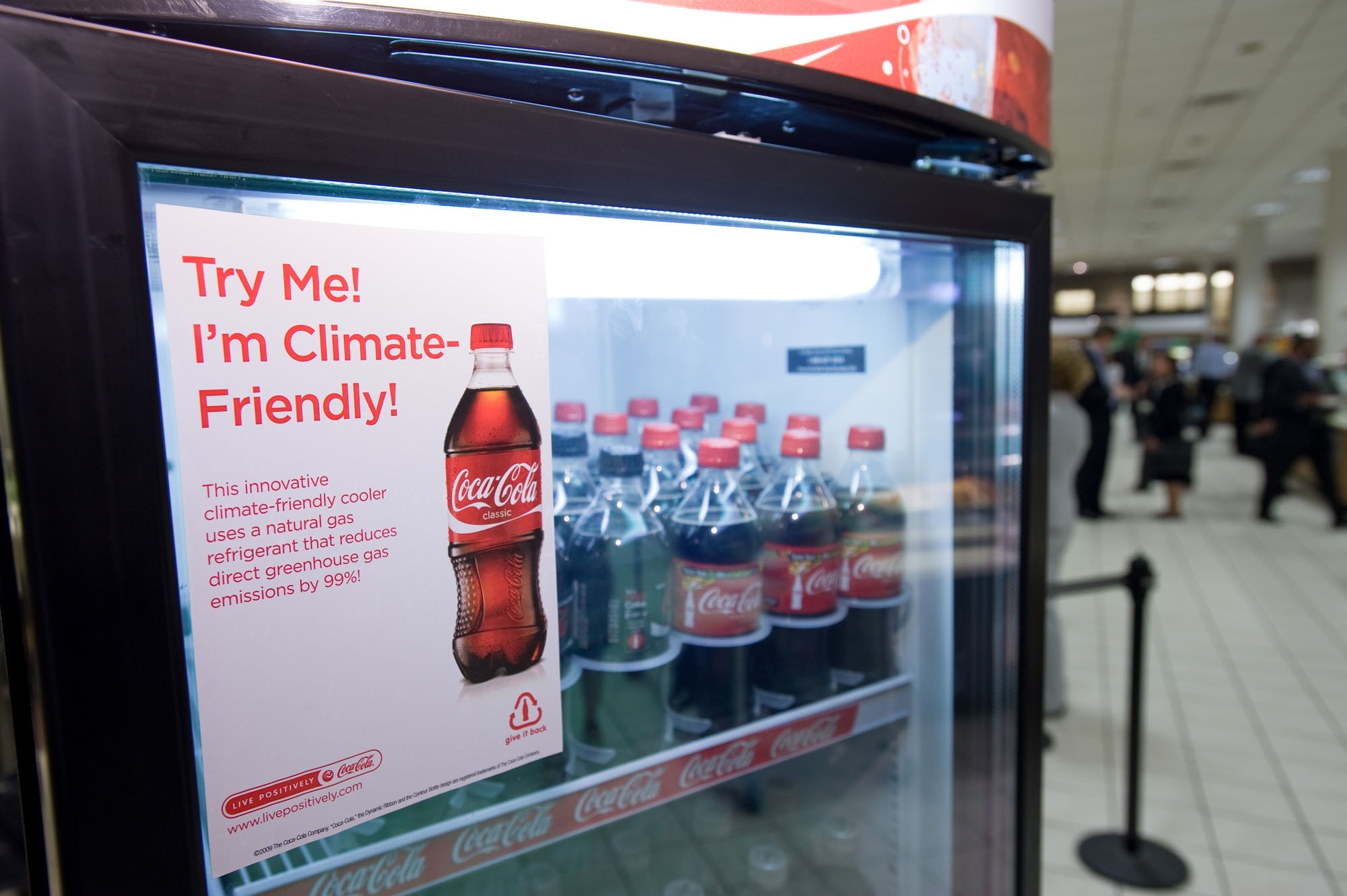 Coca-cola places CO2 coolers in House of Representatives | Construction ...