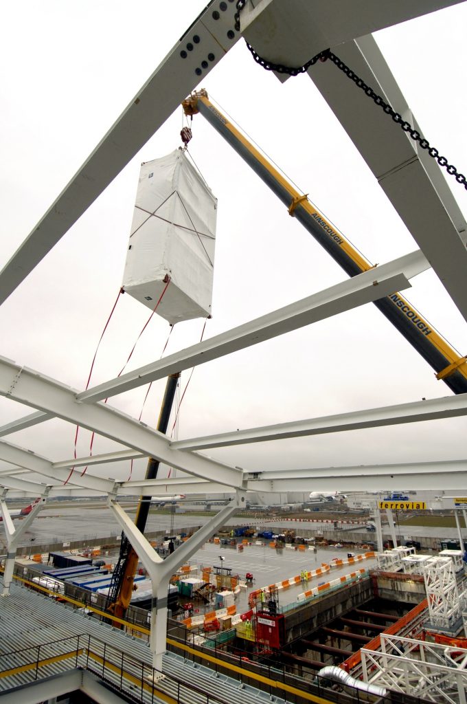 NG Bailey builds Terminal 5C risers | Construction News