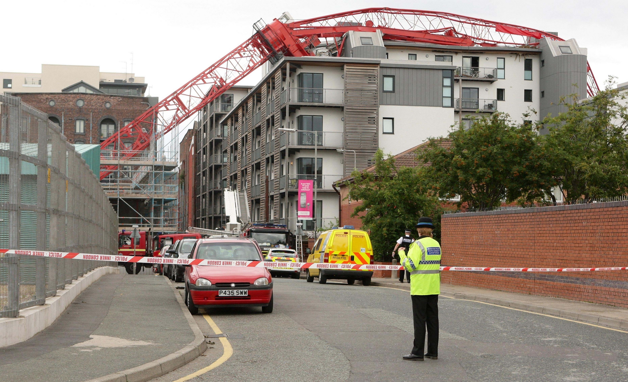 Liverpool crane collapse driver left paralysed | Construction News