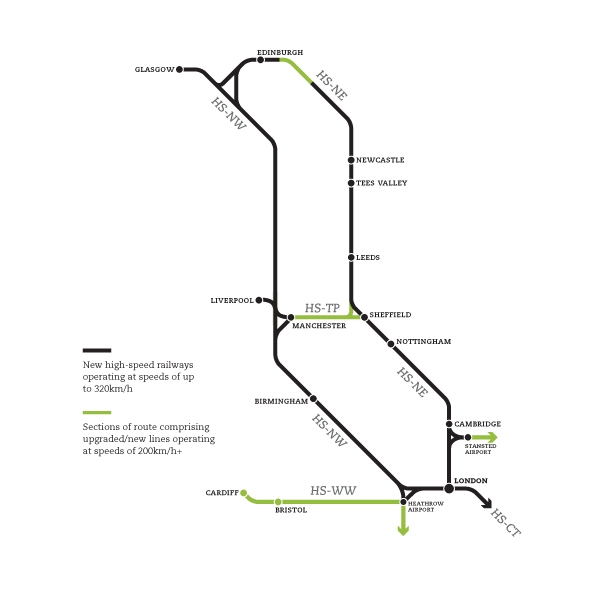 Lobby group proposes high speed rail network | Construction News