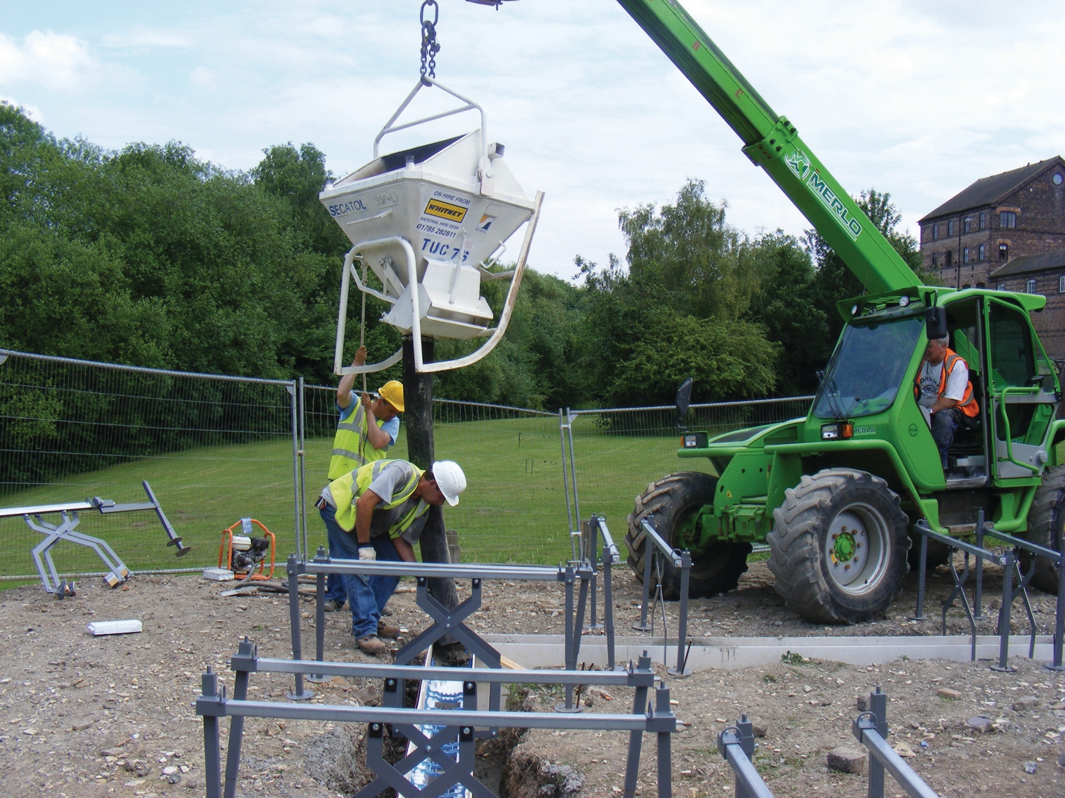 Merlo chosen for new foundation concept | Construction News