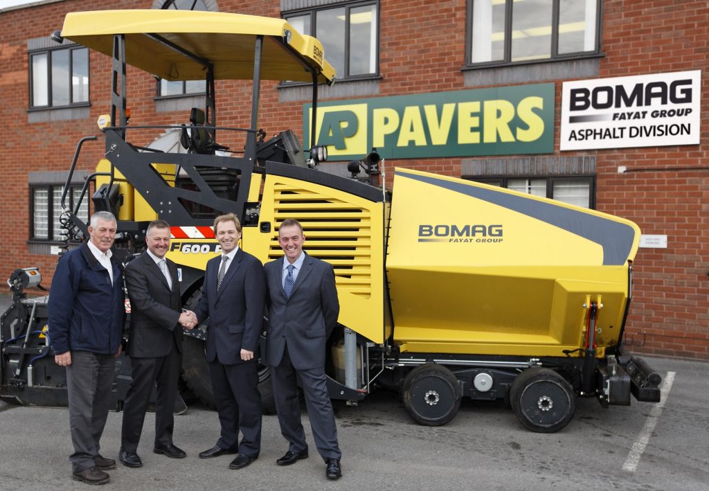 Bomag appoints A P Pavers as sole distributor | Construction News