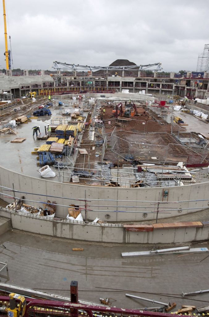 IMAGES: Steelwork progressing on Olympic Velodrome | Construction News