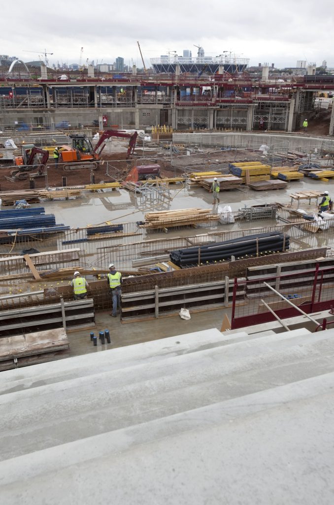 IMAGES: Steelwork progressing on Olympic Velodrome | Construction News