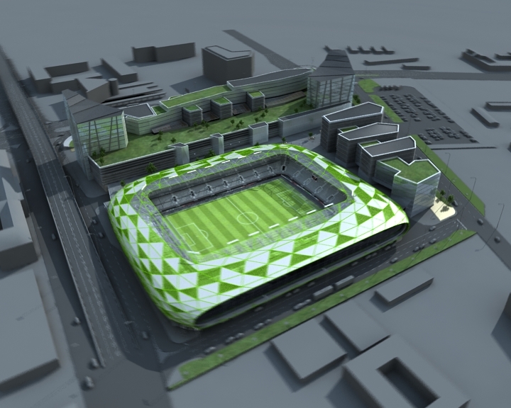 IMAGES: Plans unveiled for 22,000 Budapest stadium | Construction News