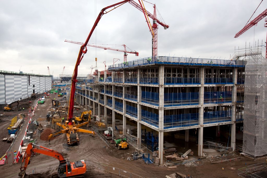 IMAGES: Olympic media buildings reach milestones | Construction News