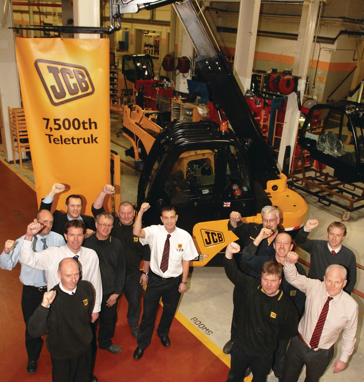 JCB produces its 7,500th Teletruk | Construction News