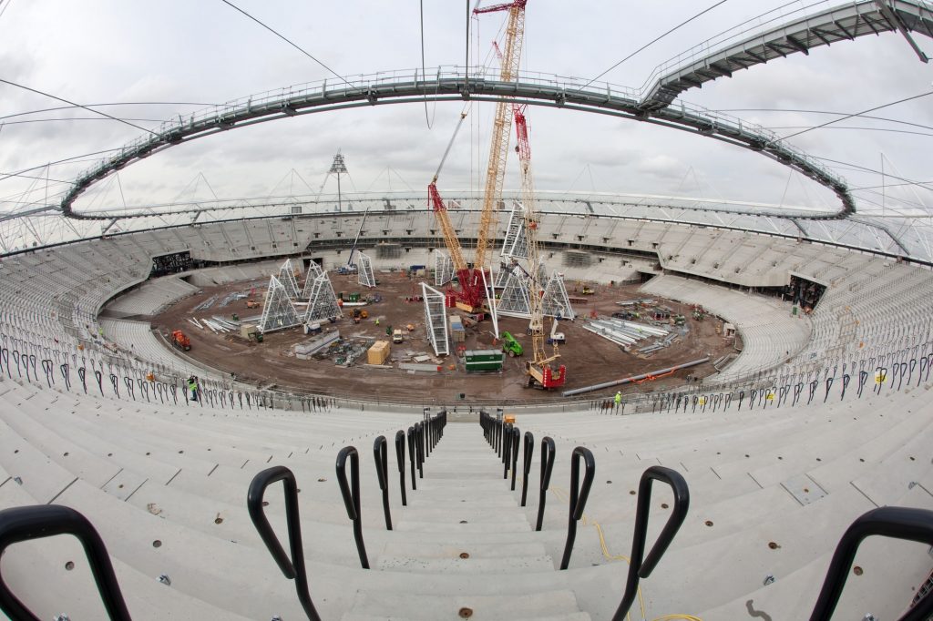 Olympic stadium reaches full height | Construction News