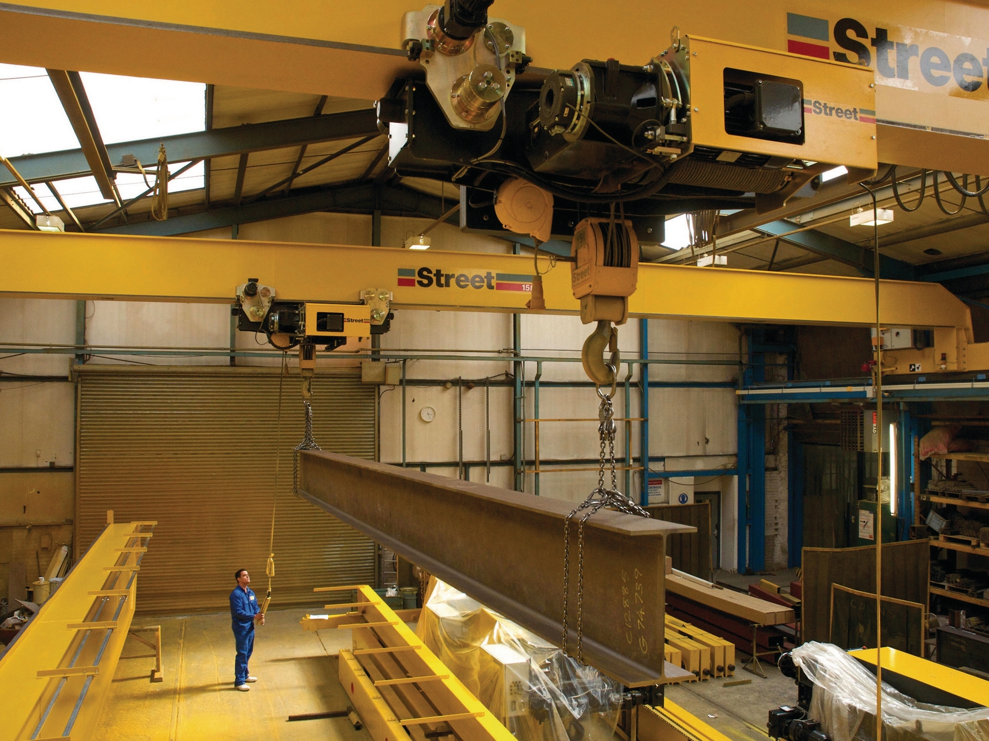 New design hoist and beam increases single girder crane capacities ...