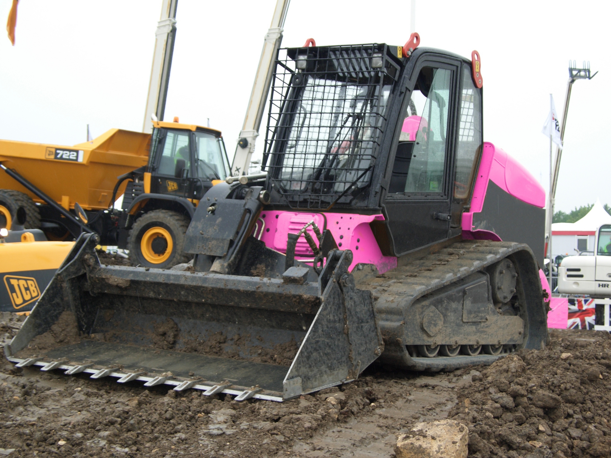 Industry urged to paint equipment 'Barbie pink' to avoid theft ...
