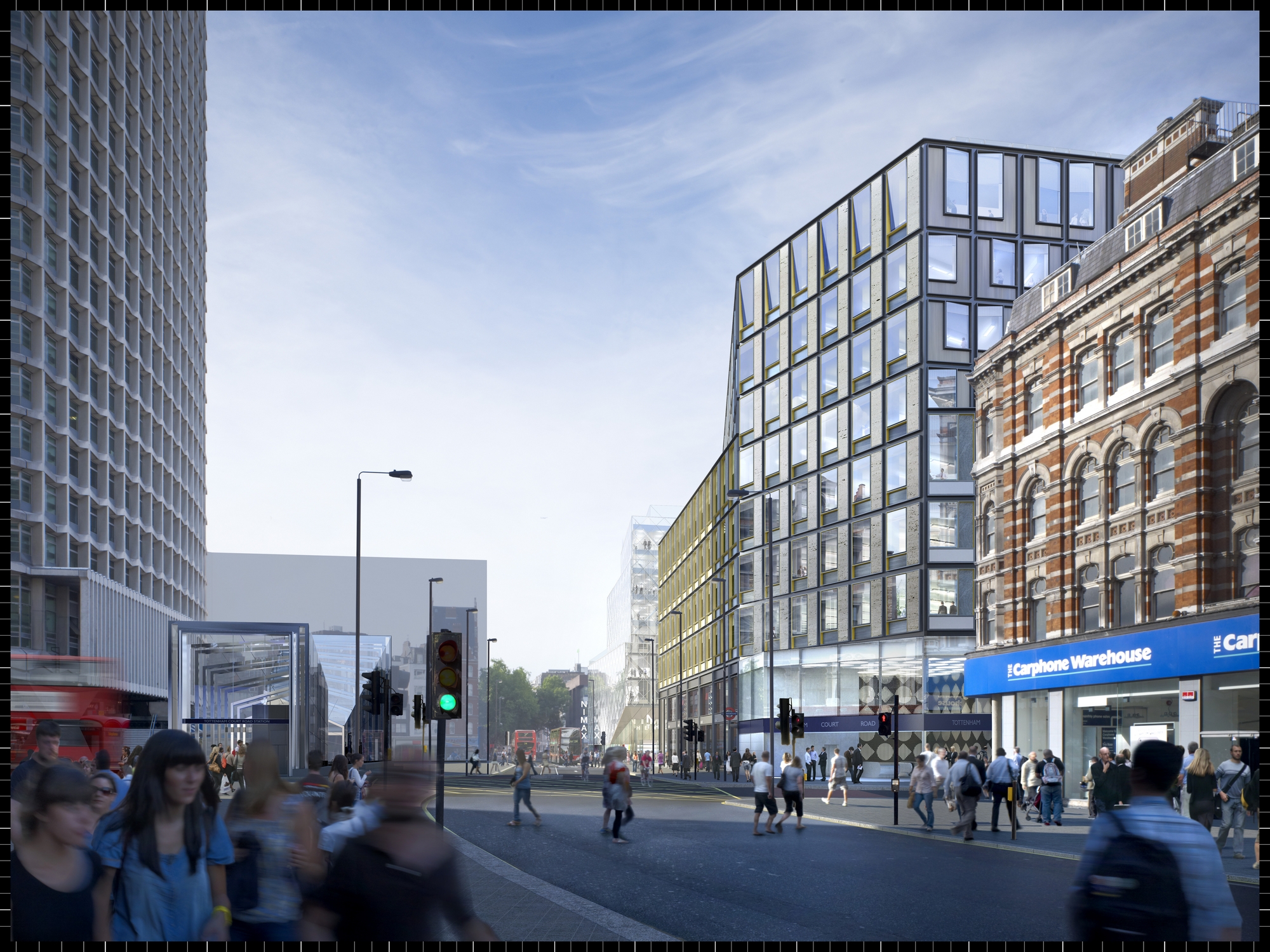 Crossrail unveils Tottenham Court road regeneration plans ...