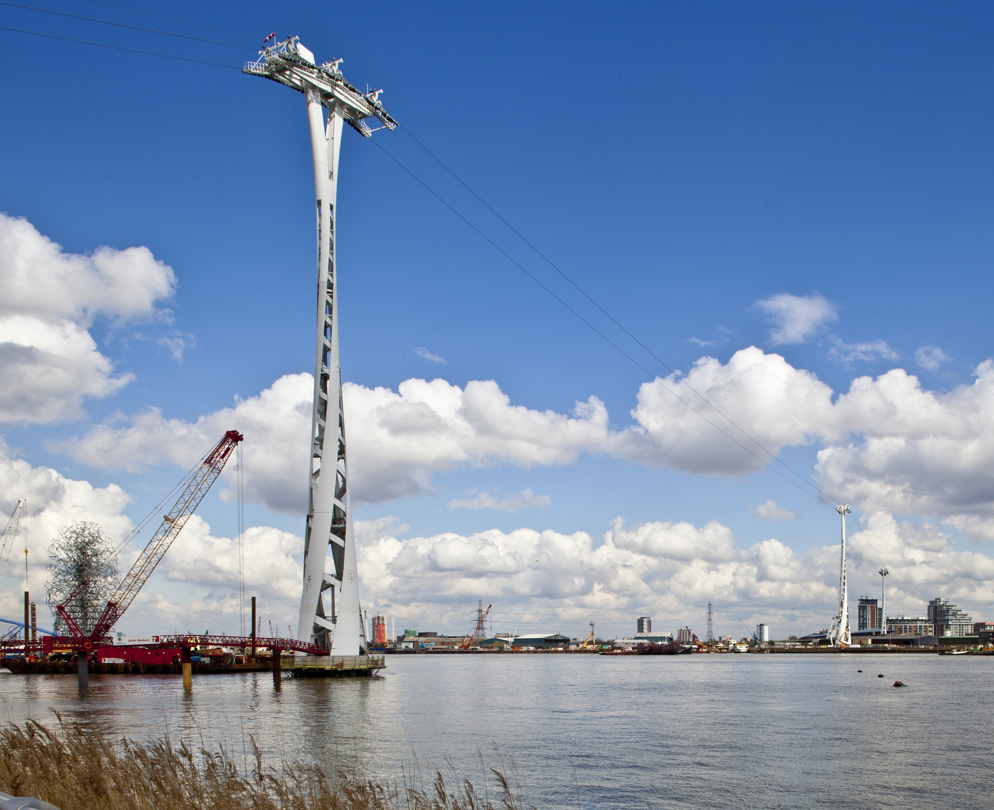 Mace cable car reaches construction milestone | Construction News