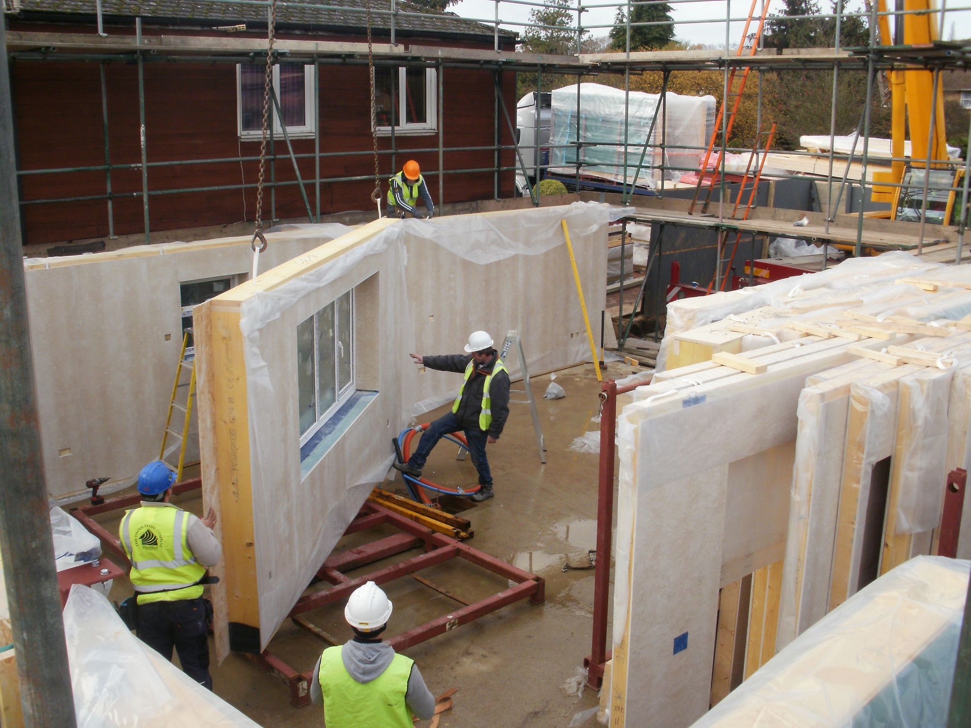 Second quarter fall in construction output revised upwards ...