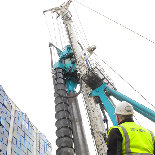 Miller Piling introduces largest cased CFA rig available in the UK ...