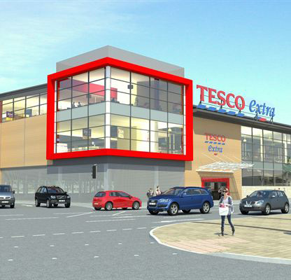 Tesco scraps plans for 1.8m sq ft of new stores