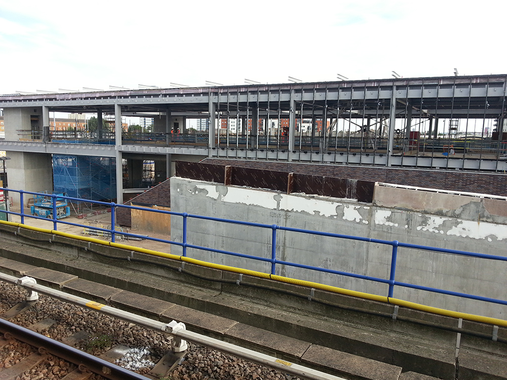 New Pudding Mill Lane DLR station on track for April 2014 opening ...