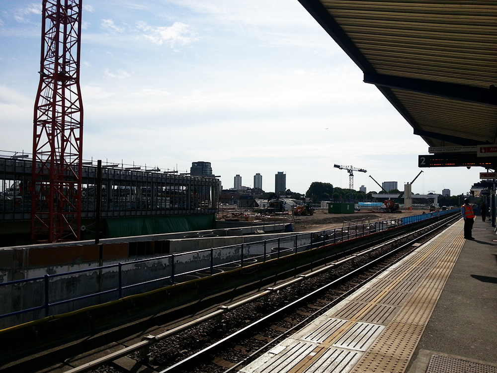 New Pudding Mill Lane DLR station on track for April 2014 opening ...