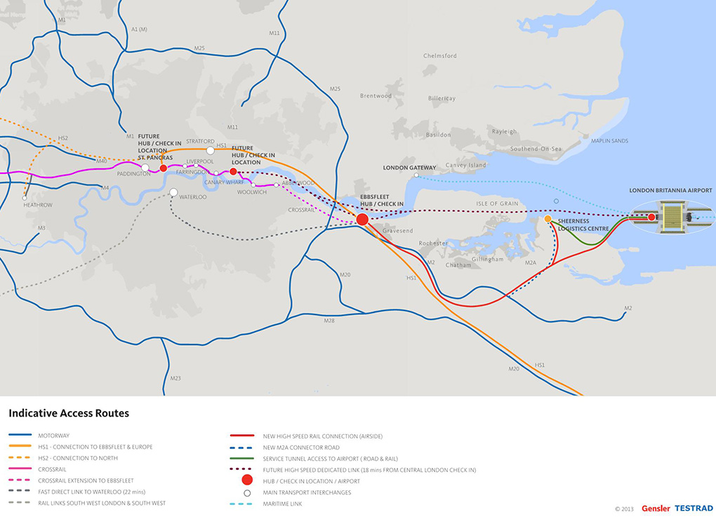 In pictures: possible 'Boris Island' design unveiled | Construction News