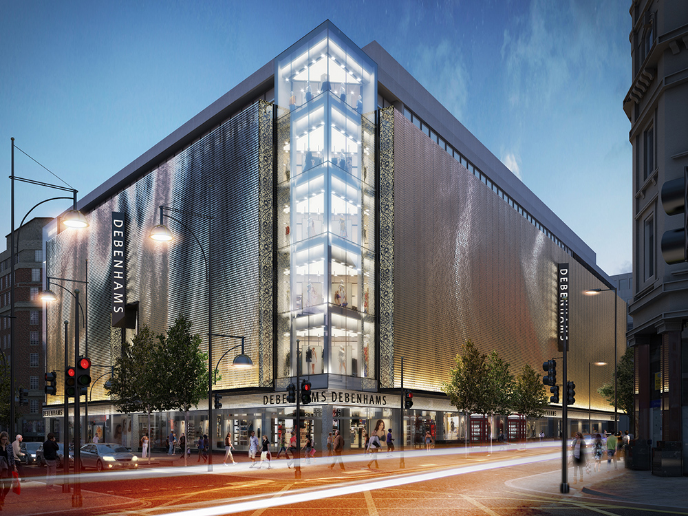 Oxford Street gets UK-first with Wates' moving façade | Construction News