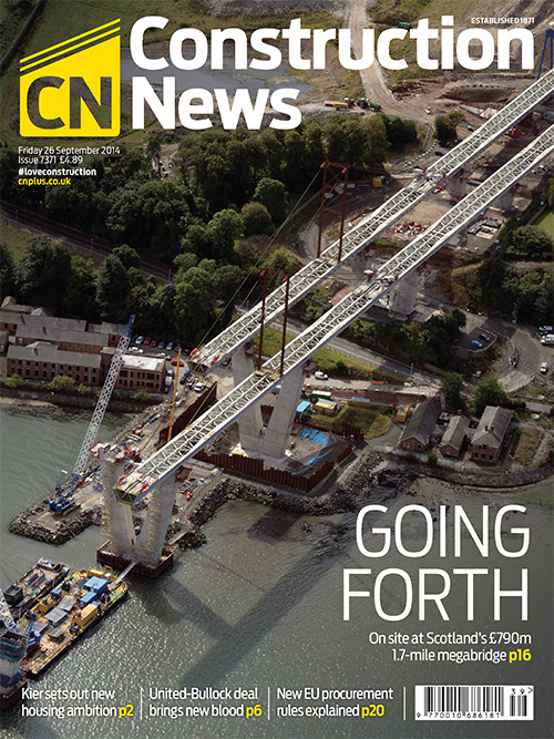 Construction News digital edition – 26 September 2014 | Construction News