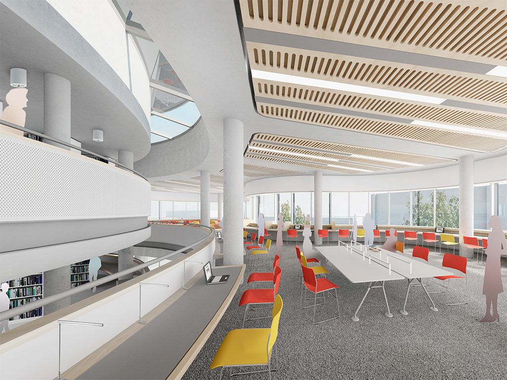 Galliford Try jacks up library in Nottingham uni extension