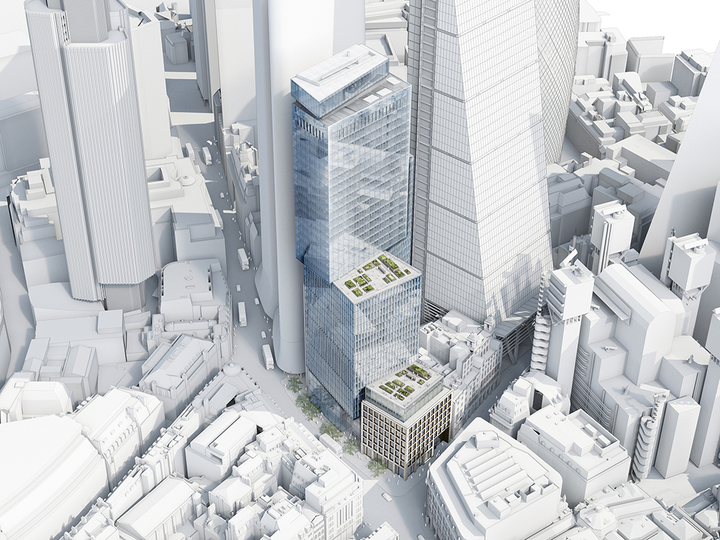 Mitsubishi unveils plans for 40-storey London tower