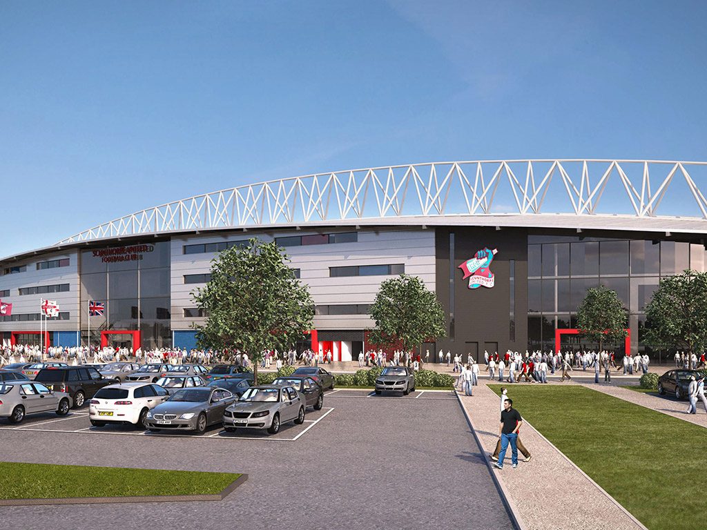 Buckingham wins contract for £18m Scunthorpe United stadium