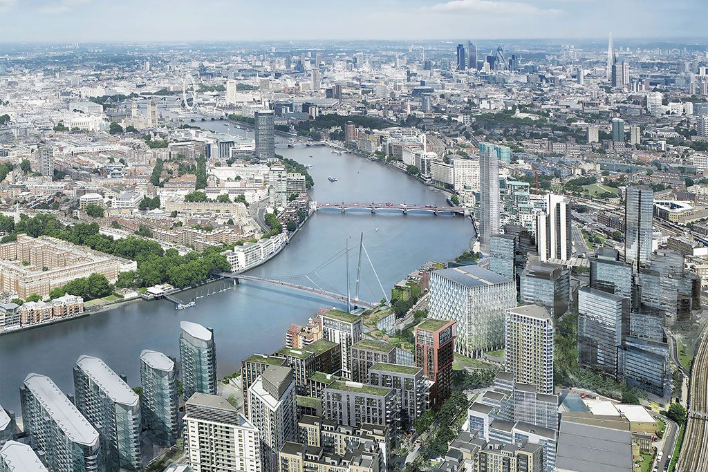 Further designs revealed for Nine Elms bridge