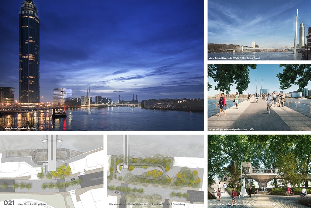 Further designs revealed for Nine Elms bridge