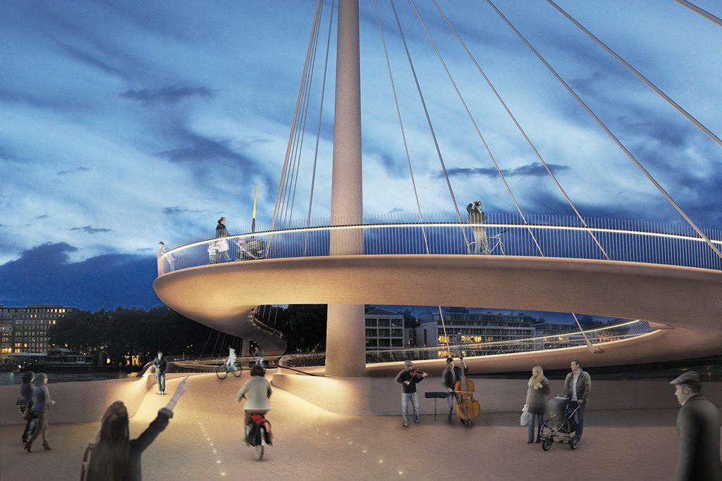 Further designs revealed for Nine Elms bridge