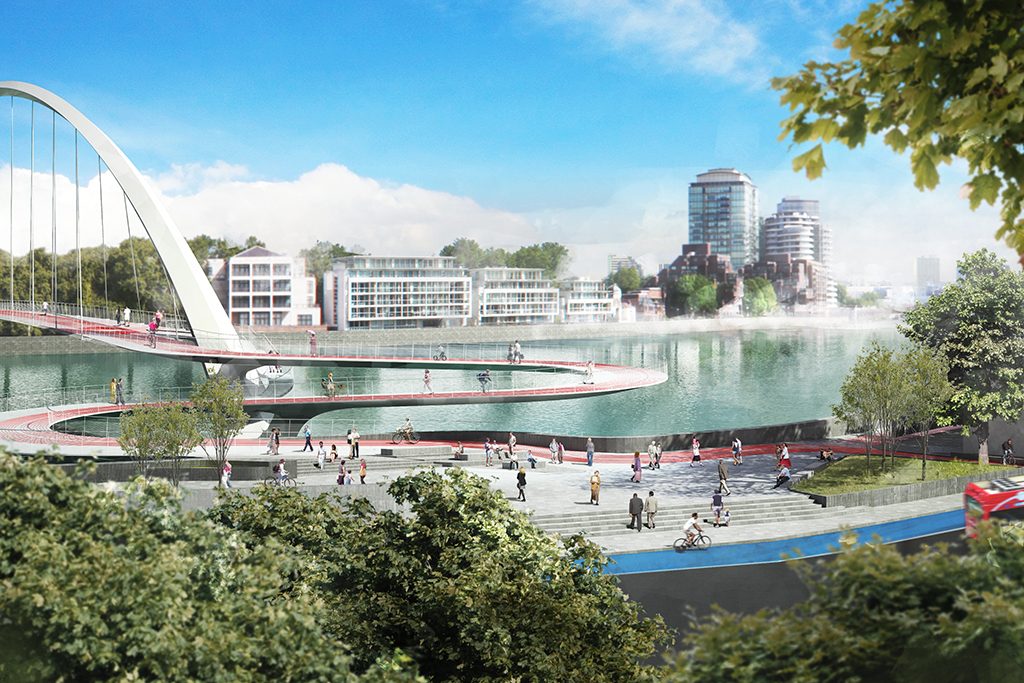 Further designs revealed for Nine Elms bridge