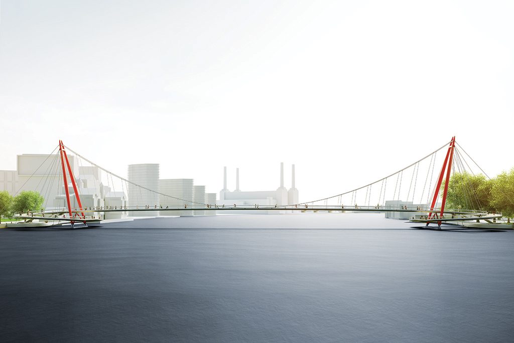 Further designs revealed for Nine Elms bridge