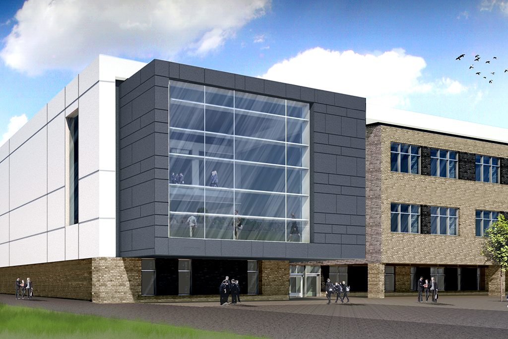 Streetwise design makes for uber-modern Scottish school | Construction News