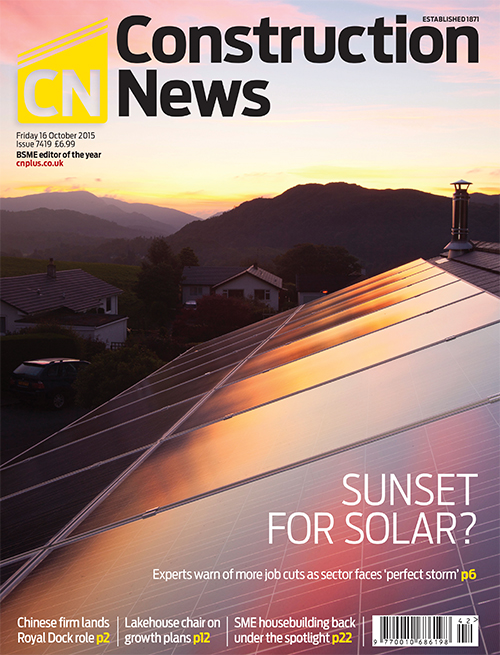 Construction News digital edition – 16 October 2015 | Construction News