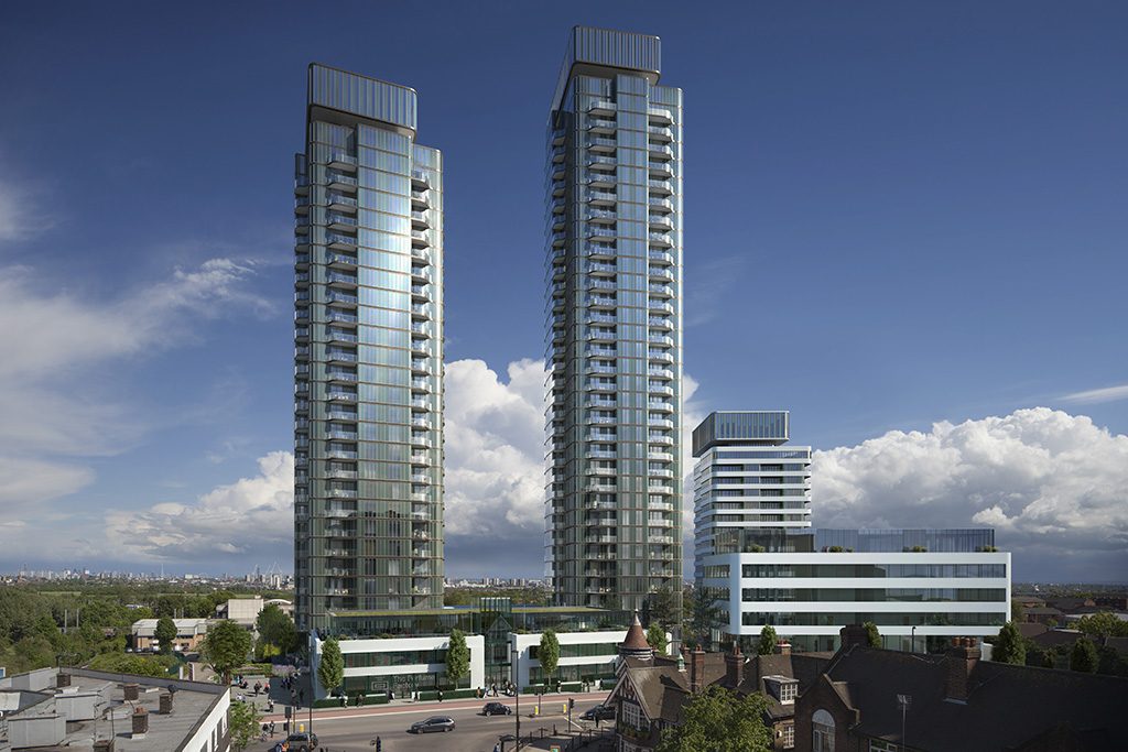 Squire and Partners submits plans for Old Oak Common residential towers
